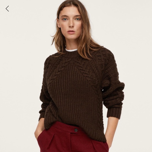 Mango | Sweaters | Mango Knit Sweater Purchased In Europe | Poshmark
